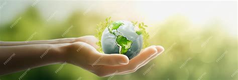 Premium Photo Limiting Global Warming Illustrating The Impact Of