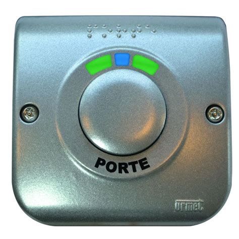 Bouton Poussoir Zamak 90 X 90 Lumineux
