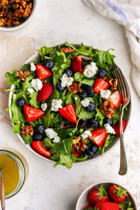 Summer Berry Salad Eating Bird Food