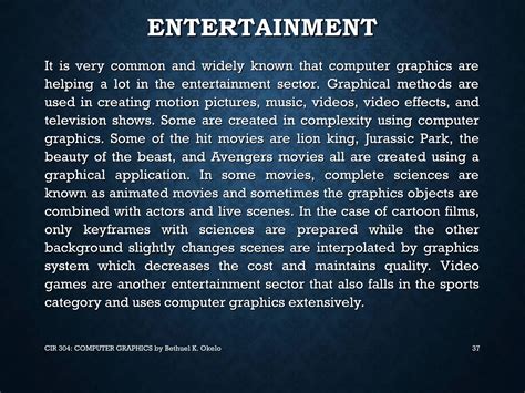 cir 304 computer graphics lecture 1 slides ppt