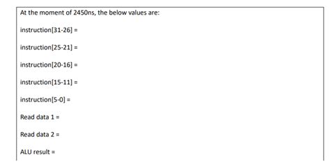 Solved Q2 The Instruction Sequence Below Runs On A