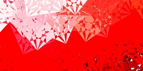 Light Red Vector Template With Triangle Shapes 13214839 Vector Art At Vecteezy