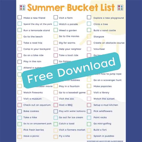 The Bucket List