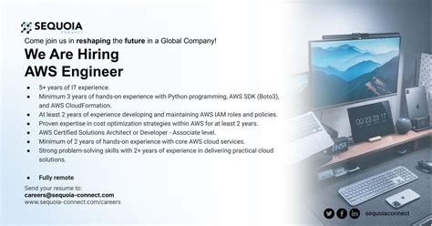 Sequoia Connect On Linkedin Aws Engineer 18c4b Sequoia Connect