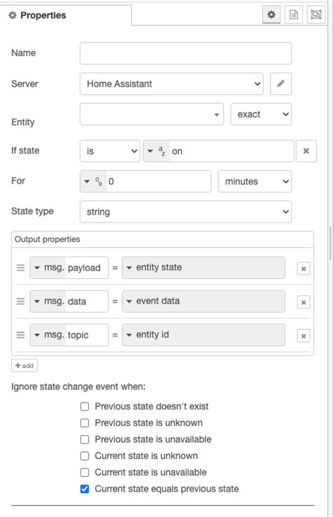 Events State And Trigger State Nodes Bugged · Issue 586 · Zachowjnode Red Contrib Home