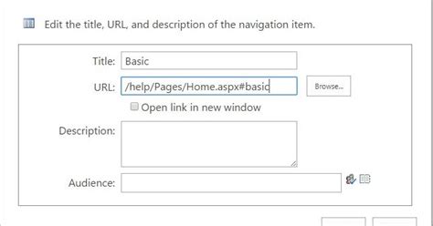 more sharepoint using in sharepoint navigation items