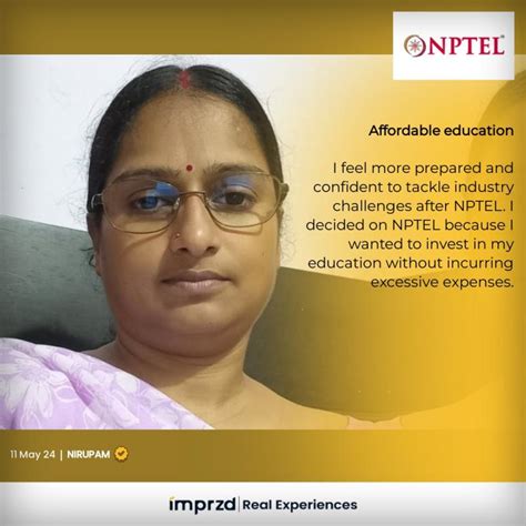 Nirupam On Linkedin Nptel