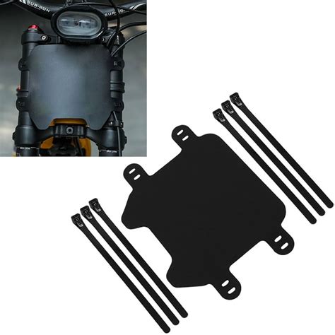 Dirt Bike Front Plate Sur Ron Front Number Plate Black Plastic Plate