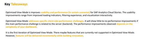 Improving Your Sap Analytics Cloud Stories Perform Sap Community