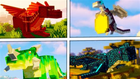 Best Dragon Mods For Minecraft 1 16 4 1 12 2 Eeeepiicc 🐲 Youtube