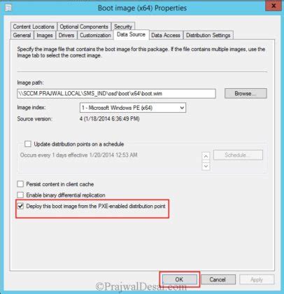 Boot Images And Distribution Point Configuration For OSD In SCCM R