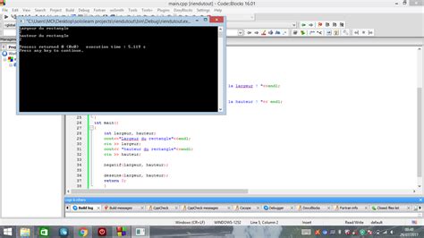 Dessiner Un Rectangle Le Rectangle Ne Se Dessine Pas En Output Par