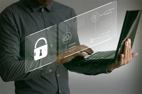 Data Protection Computer Network Hacking To Gain Access To Data Protection And Security