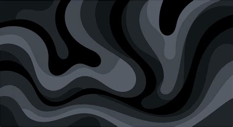 Abstract Black Wavy Pattern Background Texture In Trendy Color Vector Illustration 23428946