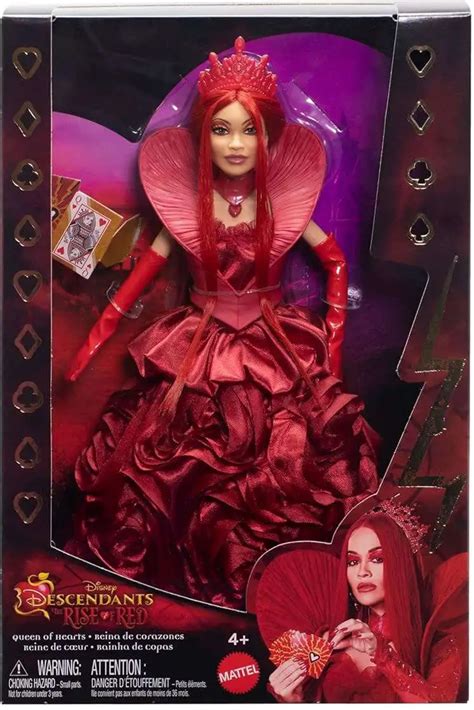 Disney Descendants 4 The Rise Of Red Queen Of Hearts Fashion Doll Royal