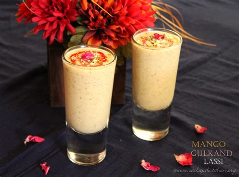 Sailaja Kitchena Site For All Food Lovers Mango Gulkand Lassi