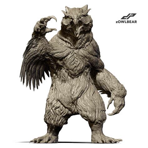 Owlbear Zbrushcentral