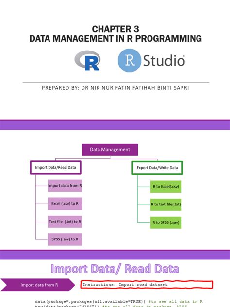 r data management guide pdf matrix mathematics computer programming