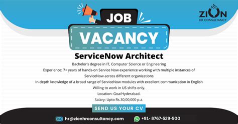 Servicenow Architect