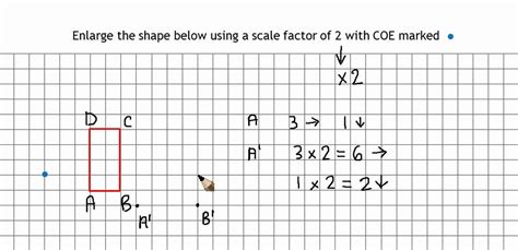 Enlargement With Positive Scale Factor Youtube