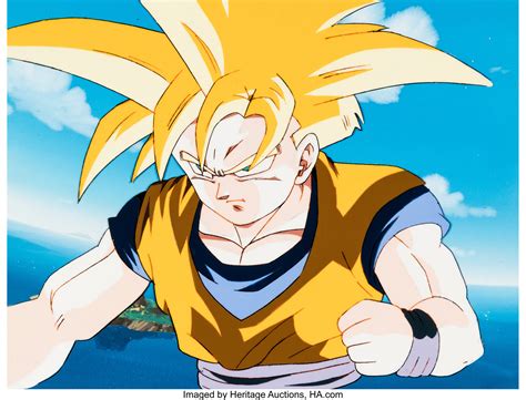 Dragon Ball Z Bojack Unbound Gohan Production Cel Setup With Lot 16172 Heritage Auctions