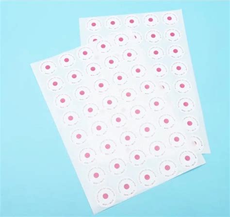 Ce Certification Eo Sterilization Indicator Label Red To Blue Eo Gas