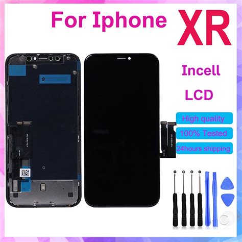 아이폰 Xr 디스플레이용 인셀 Lcd 디스플레이 및 3d 터치 디지타이저 어셈블리 최고의 선택 아이폰 Xr 화면에 대한 죽은 픽셀 교체 없음 Aliexpress