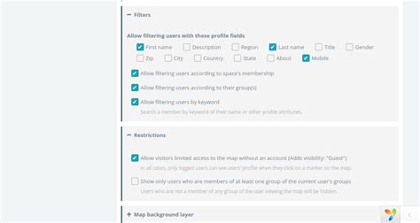 Screenshots Members Map HumHub Marketplace
