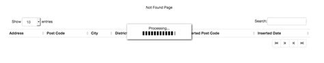 No Error But Data Not Shown Stuck In Processing · Issue 1623 · Yajra