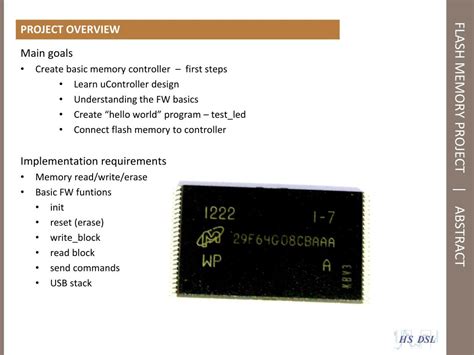 Ppt Flash Memory Project File System Features In Flash Memory
