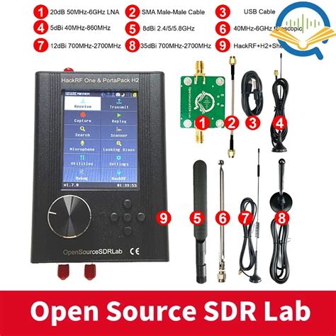 Hackrf One 1mhz To 6ghz Software Defined Radio Platform Demo Board Kit
