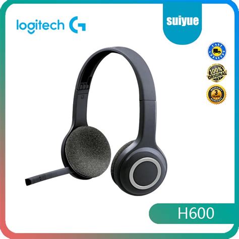 Logitech H600 Wireless Headphones With Nano Micnoise Canceling