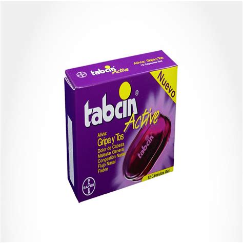 Tabcin Active Acetaminofen 250mg Caj 12 Cap Carulla