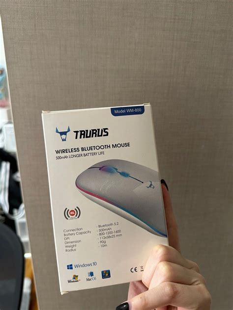 Taurus Mouse Wireless Bluetooth Computers Tech Parts Accessories Mouse Mousepads On