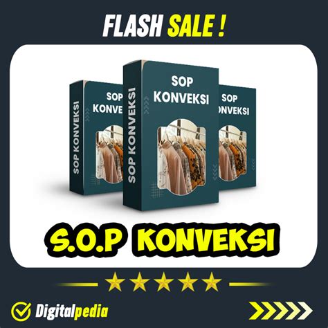 Jual SOP Konveksi Jahit Baju Produksi Garment Costing Job Desc Desk HRD Quality Control
