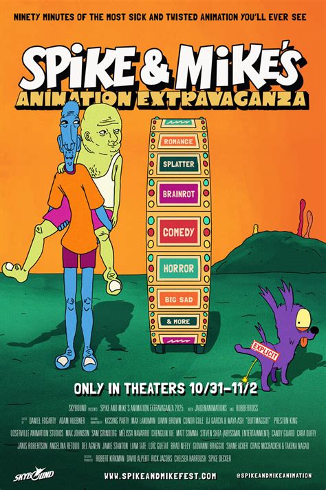 Spike And Mikes Animation Extravaganza 2025 Showtimes Fandango