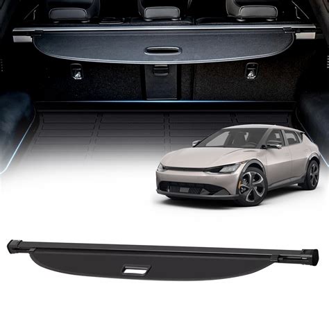 Wheelx Cargo Cover Compatible With 2022 2023 2024 Kia Ev6 Accessories