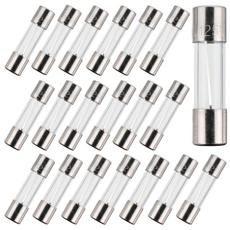 Bojack F5al125v 5x20 Mm 5 A 125 V Fuses 0 2x0 78 Inch 5 Amp 125 Volt