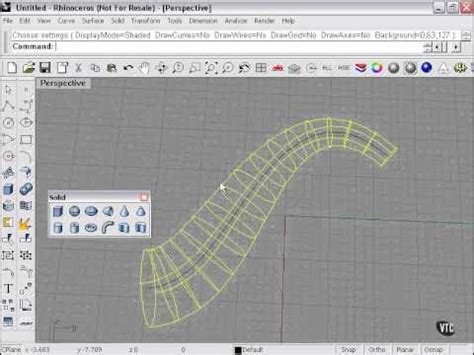 Learning Rhino Pipe Function In Rhino Youtube