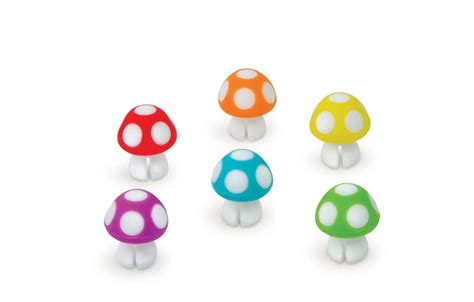 Tiny Toadstools Drink Markers Little Obsessed