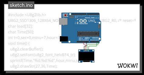 Ssd1306 Wokwi Esp32 Stm32 Arduino Simulator