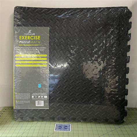 Prosource Fit Exercise Puzzle Mat Set 4
