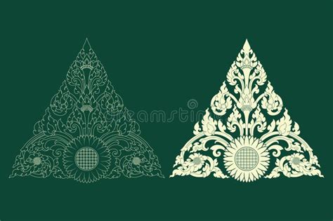 Kbach Khmer Vector Khmer Art Stock Vector Illustration Of Ornamental
