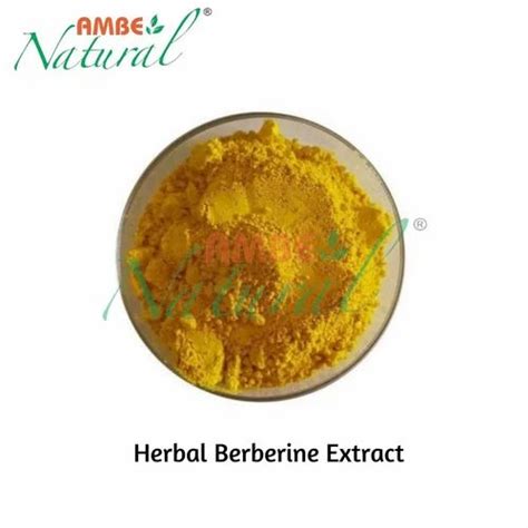 Herbal Berberine Extract Packaging Type Hdpe Drum At ₹ 6500kg In