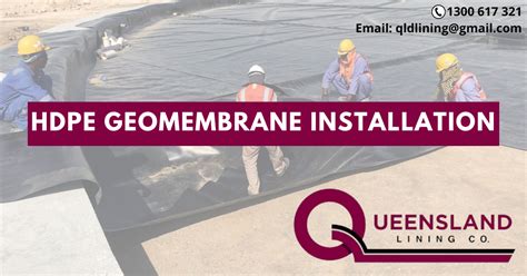 Hdpe Geomembrane Installation Hdpe Lining Company Qldlining Medium