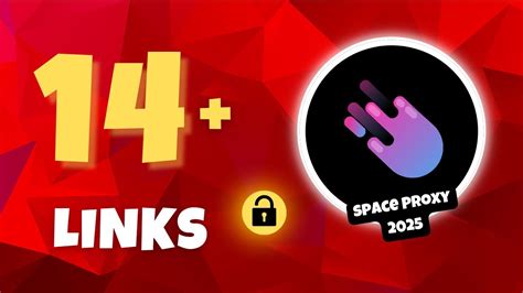 14 New Space Proxy Links 2025 Unblocked Websites For School 2025 Space Links 2025 Youtube