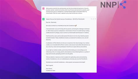 use chatgpt to write catchy engaging emails