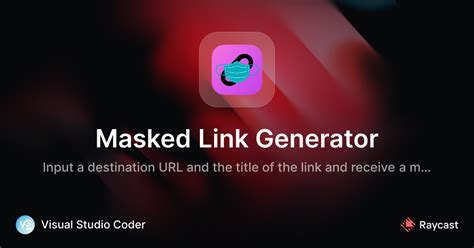 Raycast Store Masked Link Generator