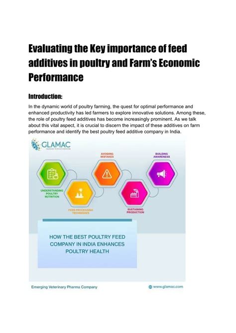 Ppt Key Importance Of Feed Additives In Poultry And Farms Economic Performance Powerpoint