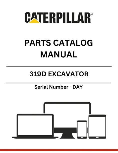 Cat 319d Excavator Parts Catalog Manual Sn Day The Partslink